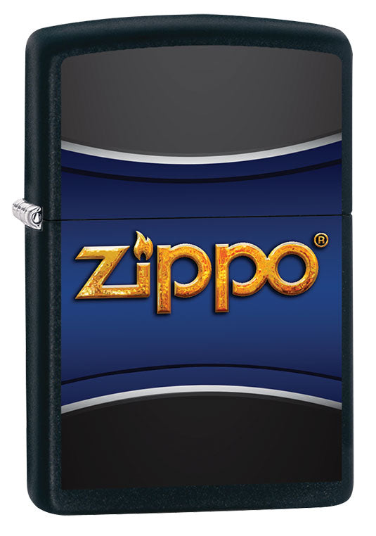 Sturmfeuerzeug mit Zippo-Logo, schwarz | Zippo